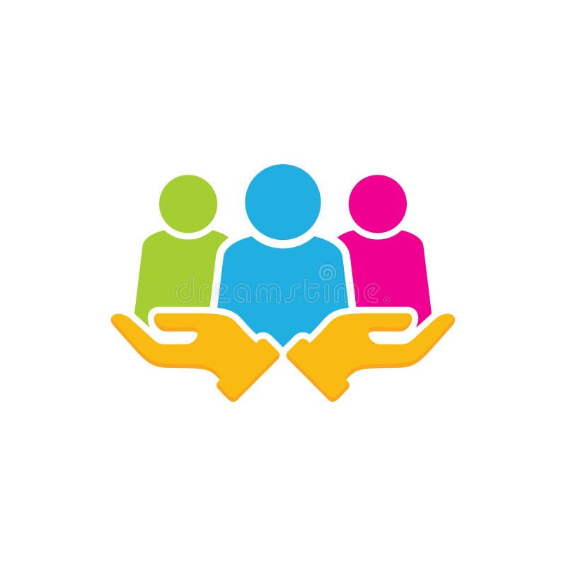 Care Group Logo Icon Design Stock Vector - Illustration of health ...