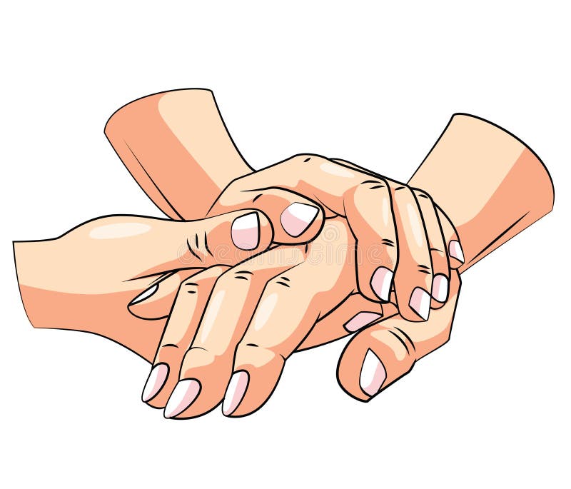 Care Hand Icon, Outline Style Stock Vector - Illustration of gesture ...