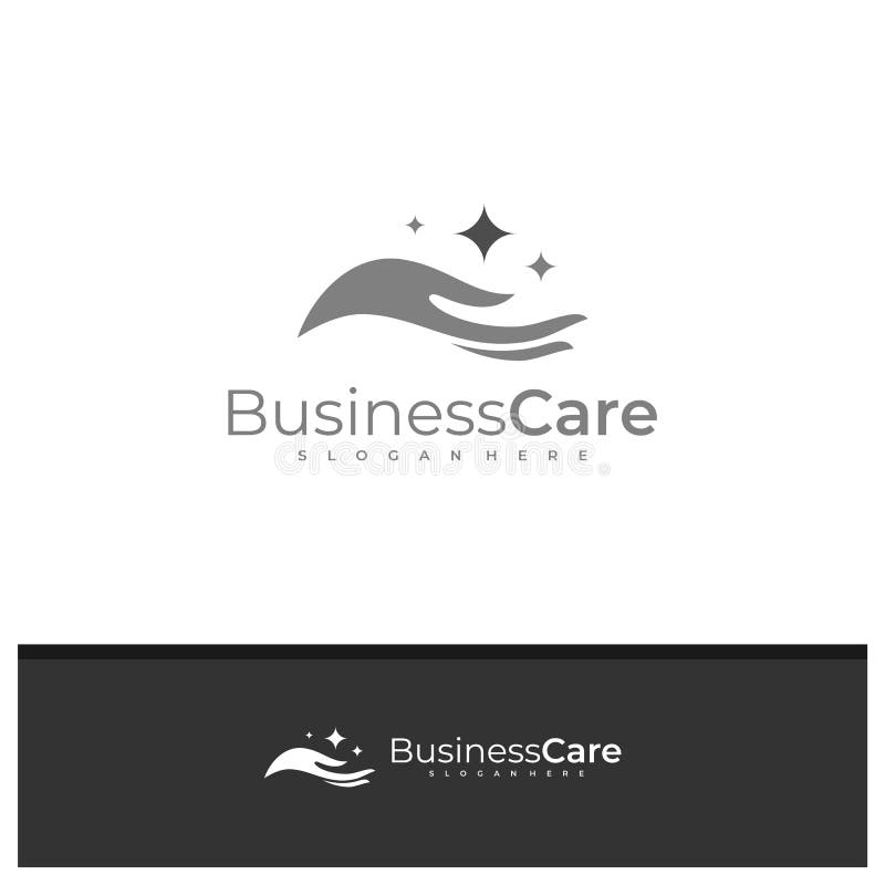 Care Logo Design Vector, Creative Hand Logo Concepts Template ...