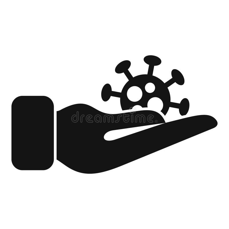 Care Virus Icon Simple Vector. Antibiotic Disease Stock Illustration ...