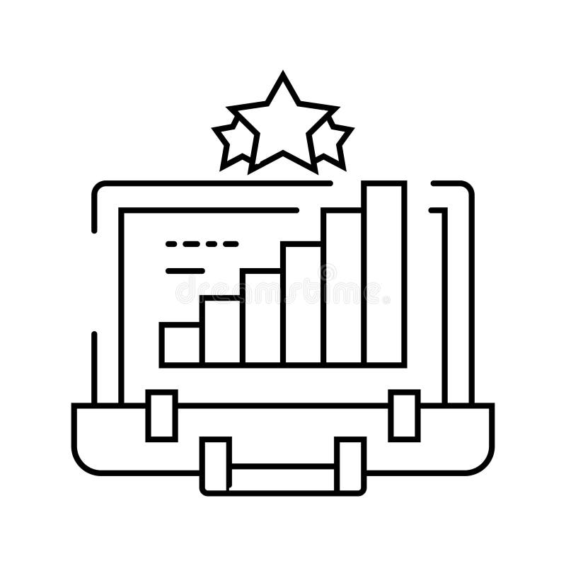 Career Aspirations Interview Job Line Icon Illustration Stock ... Career Aspirations Interview Job Line Icon Illustration Stock ...