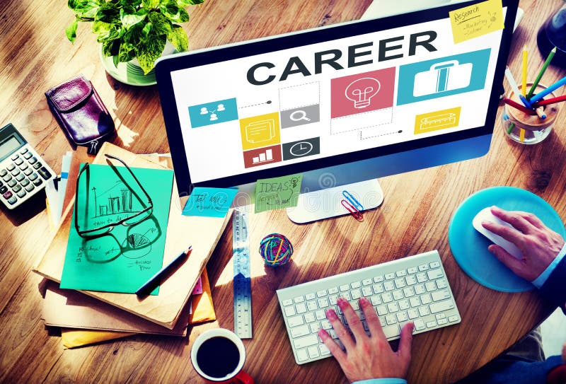 Career Business Chart Bulb Graphic Concept Stock Photo - Image of data ...