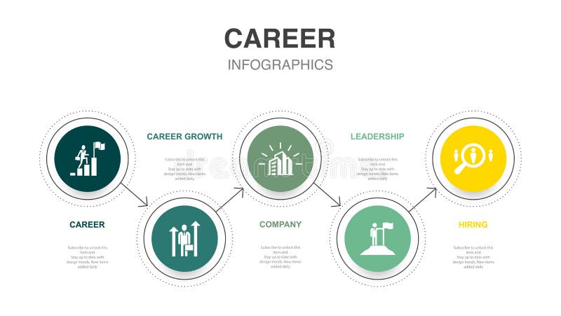 Career, Career Growth, Company Stock Vector - Illustration of option ... Career, Career Growth, Company Stock Vector - Illustration of option ...