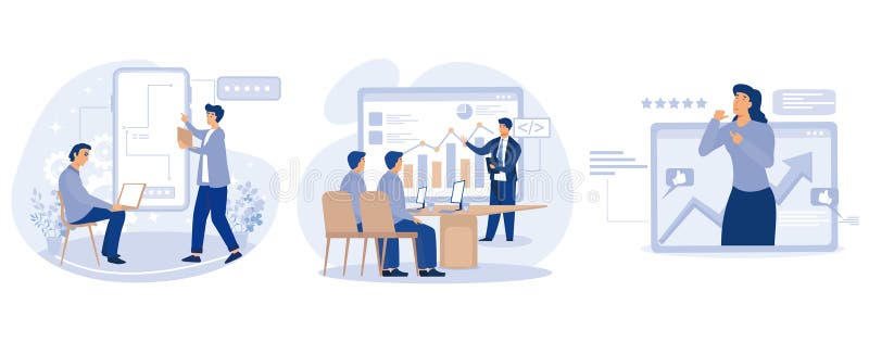 Career in it Concept, Mobile App Development Courses, it Management ...