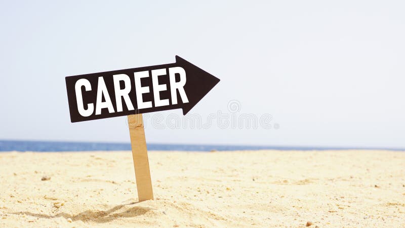 Career Counseling is Shown Using the Text on the Sign Stock Photo ...