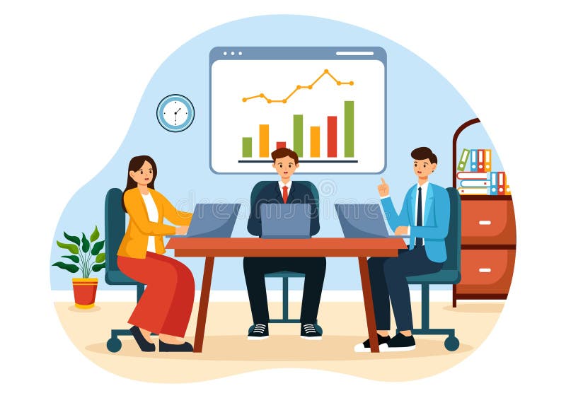 Career Education Vector Illustration with Growth Concept Learning Model ...