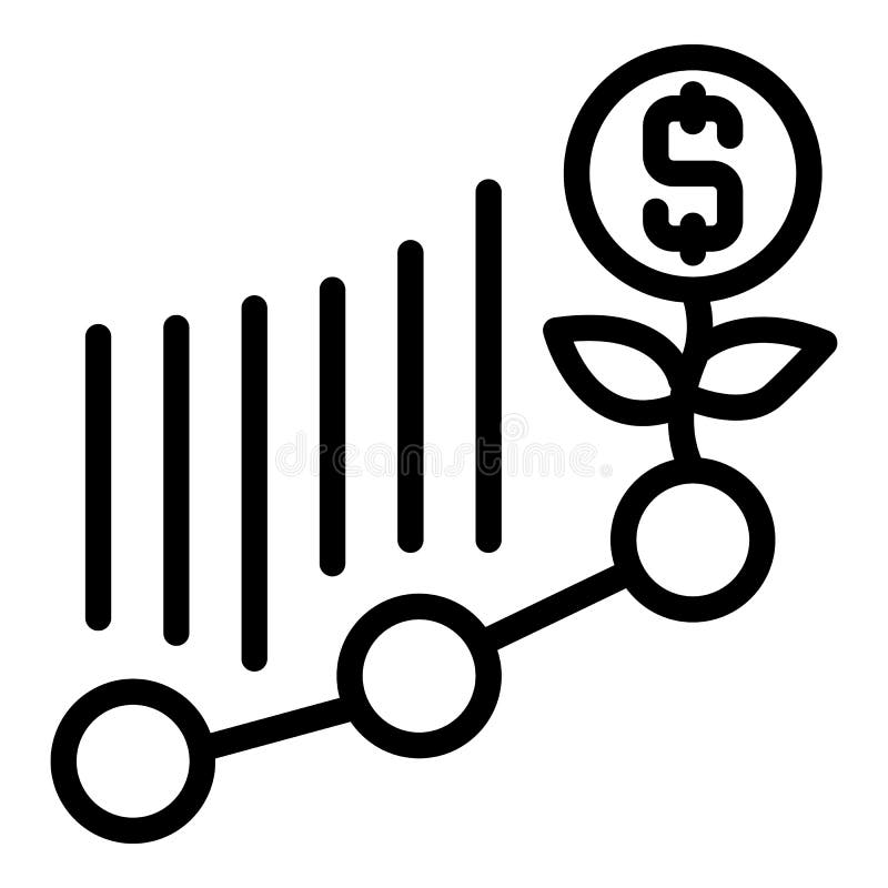 Career Goal Icon Outline . Skill Level Stock Illustration ...
