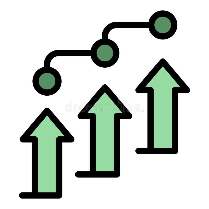 Growth Opportunity Icon, Outline Style Stock Vector - Illustration of ...