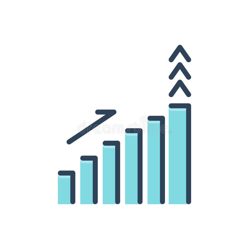 Color Illustration Icon for Career, Livelihood and Success Stock Vector ...
