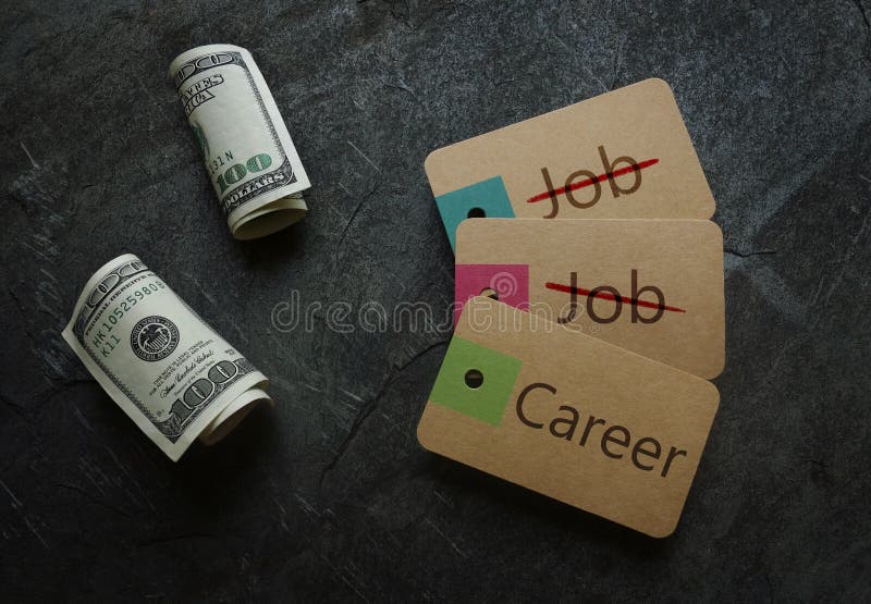 Career and money stock image. Image of salary, profession - 107761621