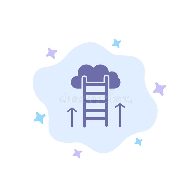 Career Path, Career, Dream, Success, Focus Blue Icon on Abstract Cloud ...