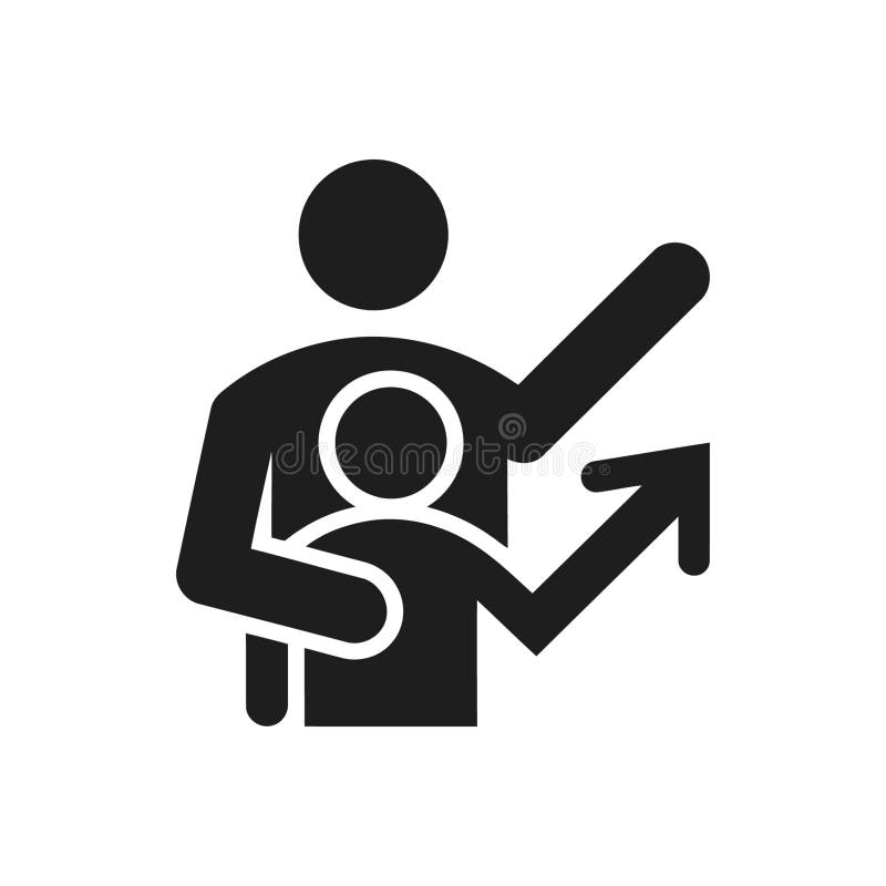 Career Progression Icon stock vector. Illustration of leadership ...