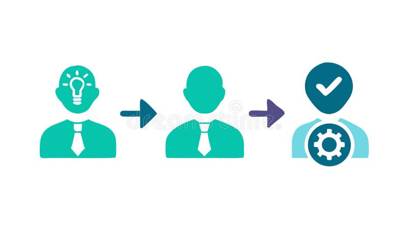 Career Progression Path Icon, Development, Growth, Vector Design ...