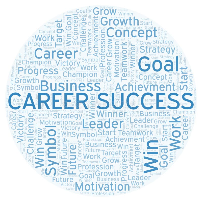 Career word cloud stock illustration. Illustration of order - 51362210