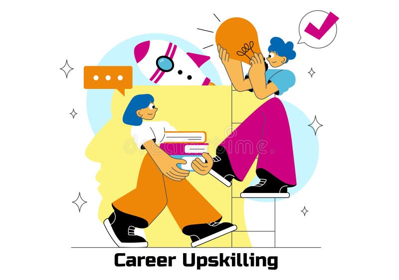 Upskilling Illustration Stock Illustrations – 279 Upskilling ...