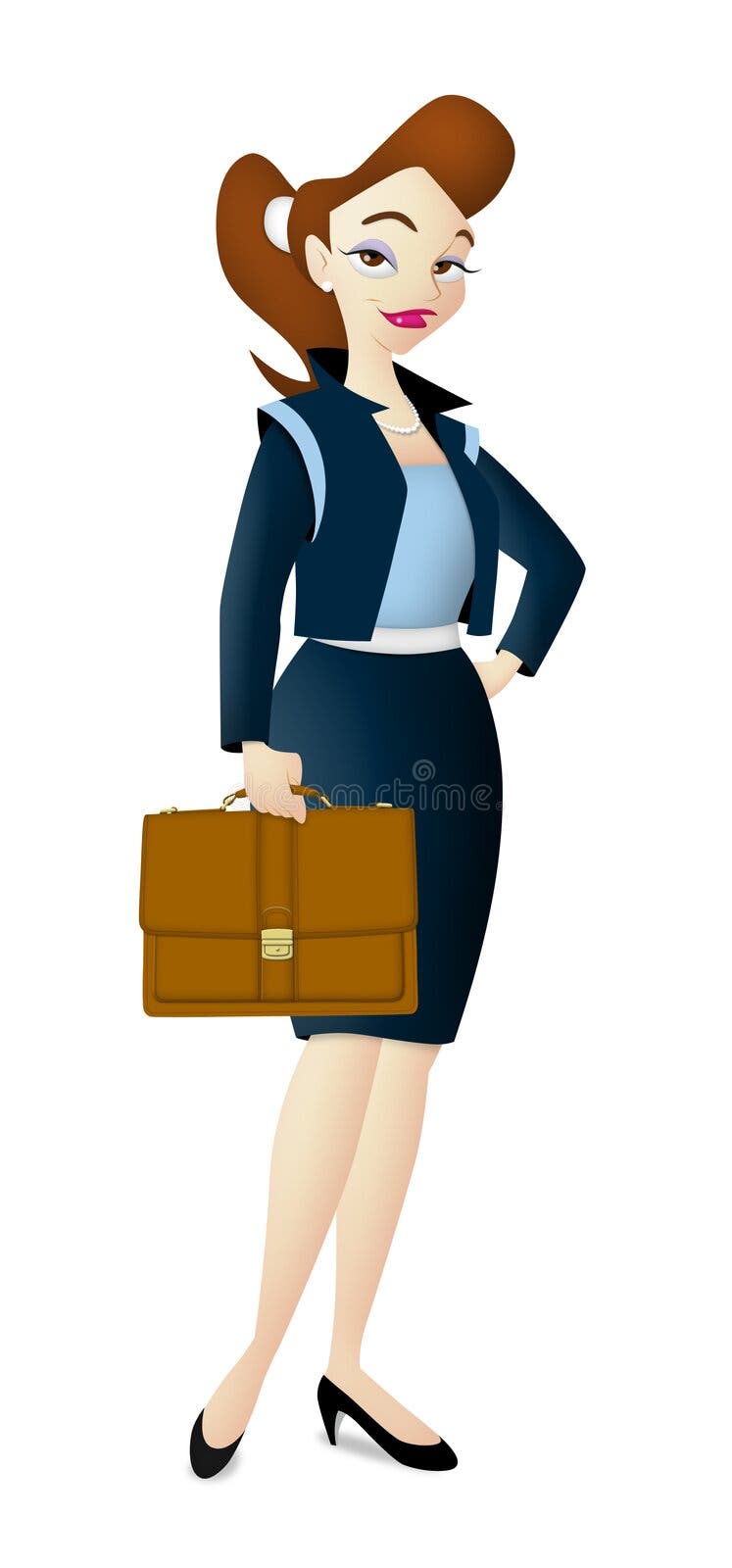 Career Woman Cartoon Stock Illustrations – 50,867 Career Woman Cartoon ...