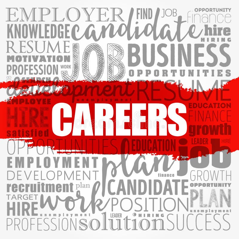 CAREERS Word Cloud Collage, Business Concept Background Stock ... CAREERS Word Cloud Collage, Business Concept Background Stock ...