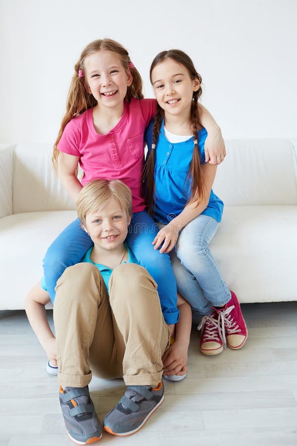 Carefree and cheerful stock photo. Image of children - 57560364