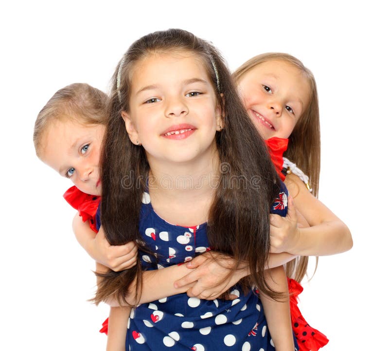 Carefree childhood! stock photo. Image of smiling, children - 26704112