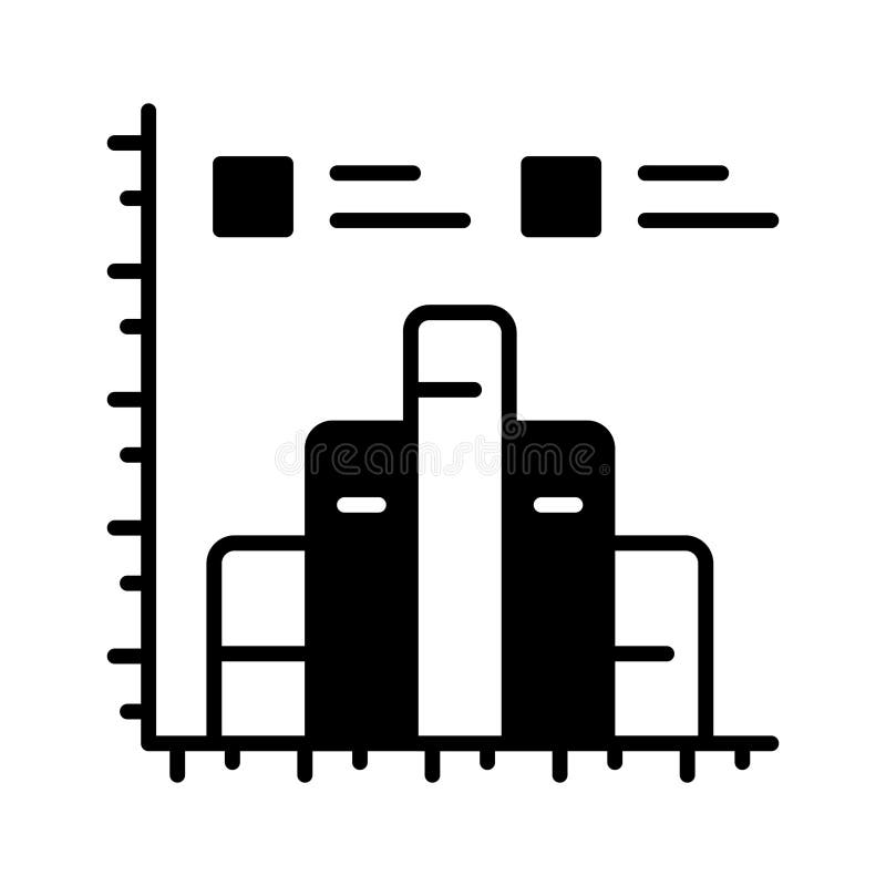 Carefully Crafted Vector of Bar Chart, Bar Graph Icon in Trendy Style ...
