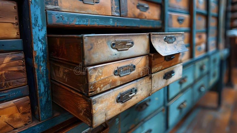 Organized Filing System, with Files and Documents Sorted by Category or ...