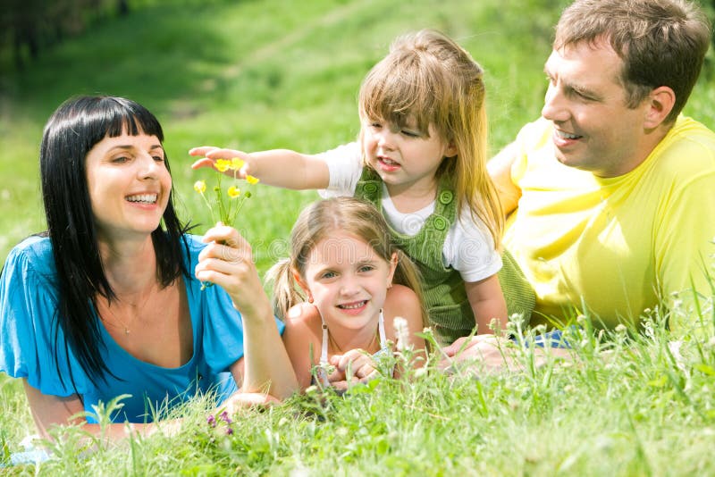 Careless summer stock photo. Image of grass, cutie, happy - 5608268