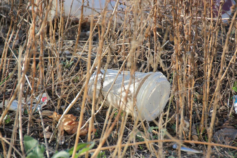 Pollution of the Landscape by Garbage / Stock Image - Image of closeup ...