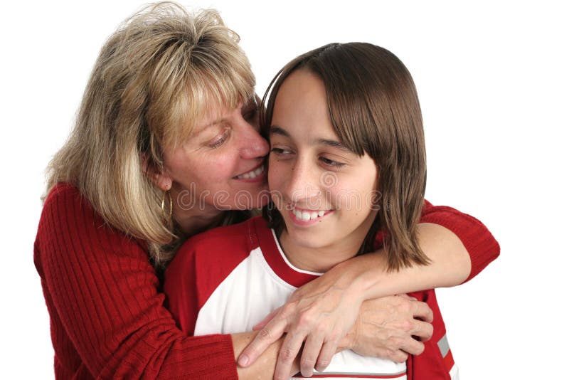 Caresse De Fils De Mère Image Stock Image Du âge Mignon 421483