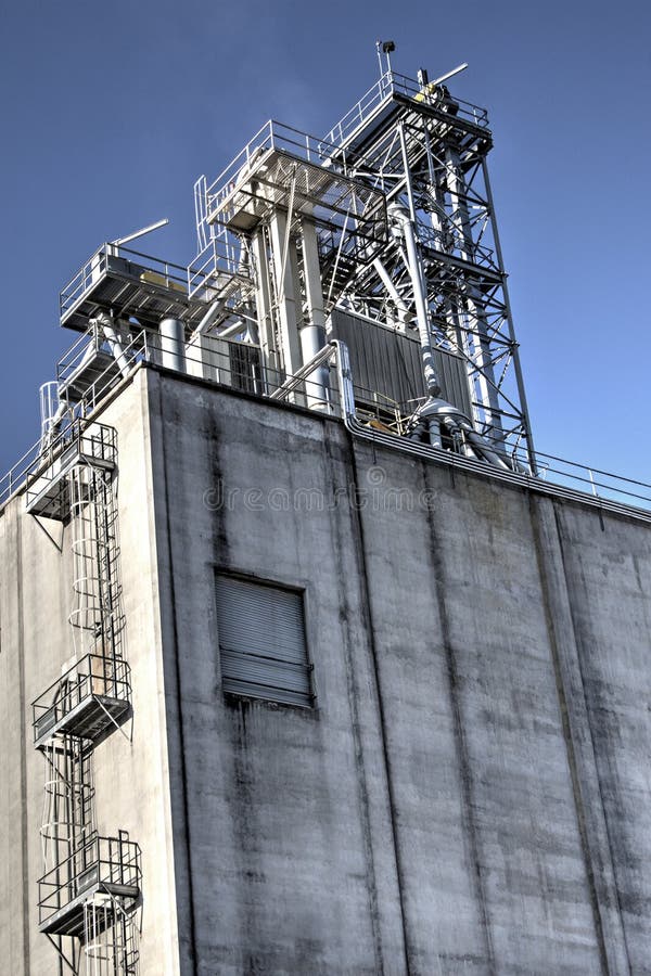 Cargill Animal Nutrition Structure Stock Image - Image of agriculture ...