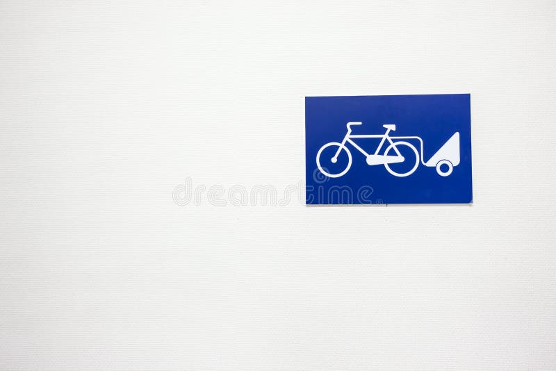 An cargo bike sign stock photo. Image of outdoor, netherlands - 90215440