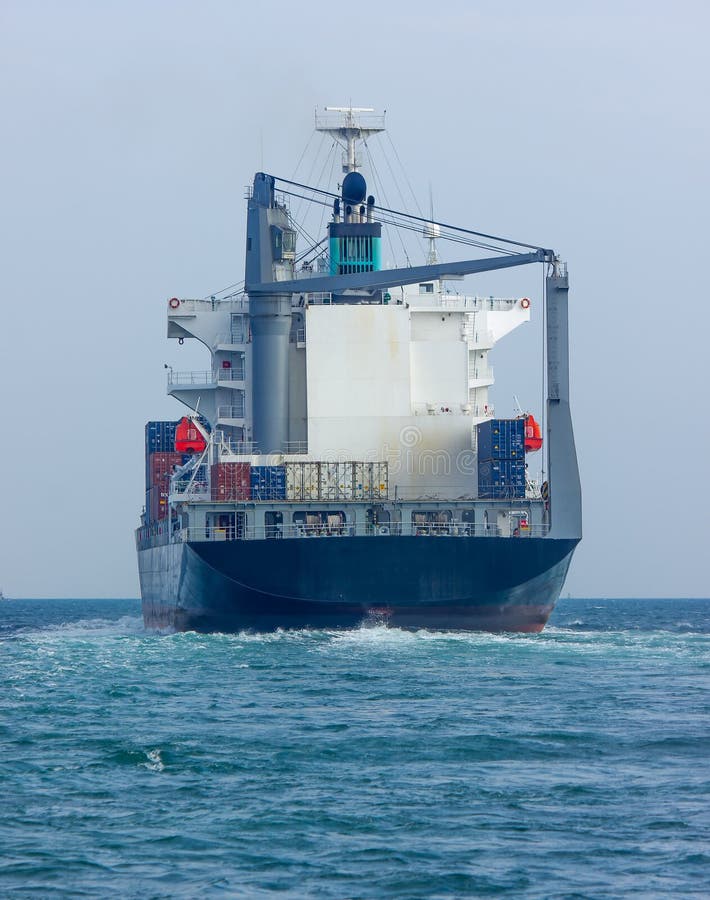 Cargo boat stock photo. Image of harbour, dock, world - 89579488