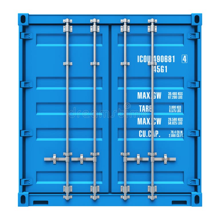 Cargo Container Side View Stock Illustrations – 6,370 Cargo Container ...