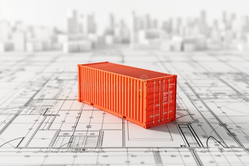 Shipping Container Drawings Stock Photos - Free & Royalty-Free Stock ...