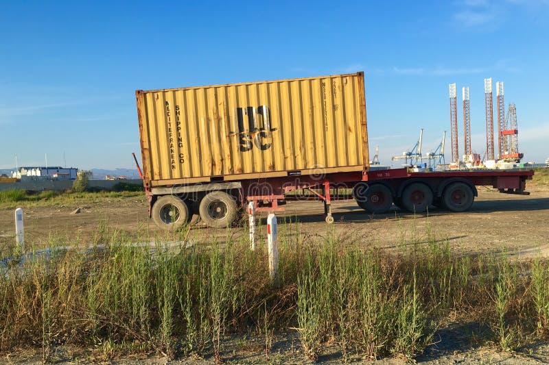 Cargo container editorial image. Image of container, ship - 71988040