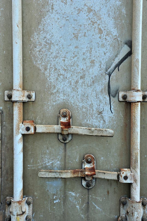 Old Cargo Container Doors Photos - Free & Royalty-Free Stock Photos ...