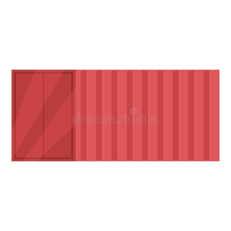 Container Truck Icon Cartoon Vector. Tipper Unload Stock Vector ...