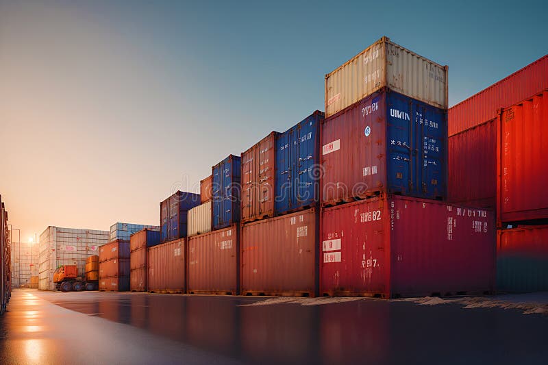 A Cargo Container. the Power of Containers. Exploring the World of ...