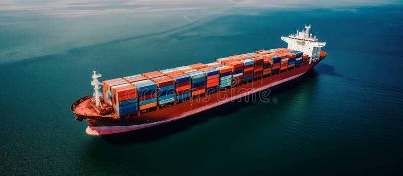 Cargo container ship stock image. Image of carry, transport - 301021121