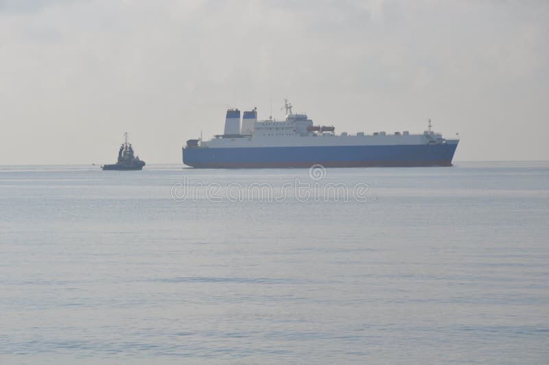 The Cargo Ship Transportation Stock Image - Image of freight, maritime ...