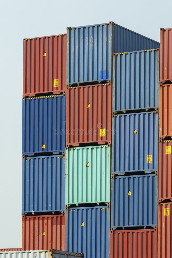 Cargo Container stock photo. Image of equipment, freight - 34713876