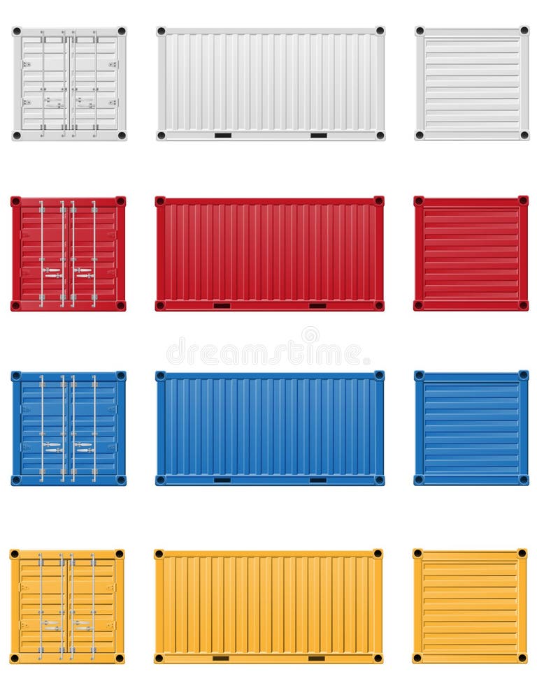 Cargo Container Stock Illustrations – 199,192 Cargo Container Stock ...