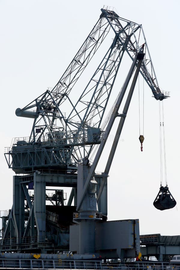 Cargo crane stock image. Image of large, logistic, cargo - 55760973