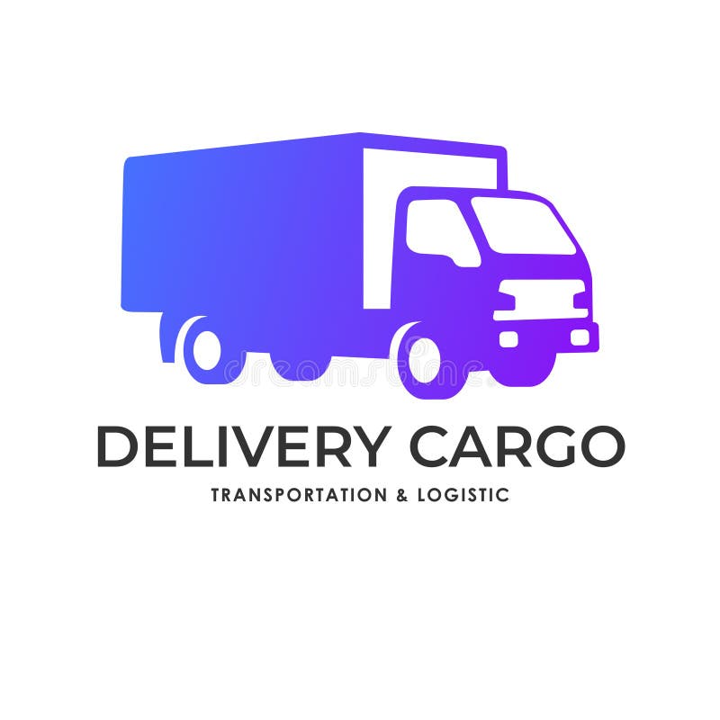 Cargo Delivery Services Logo Stock Illustration - Illustration of ...