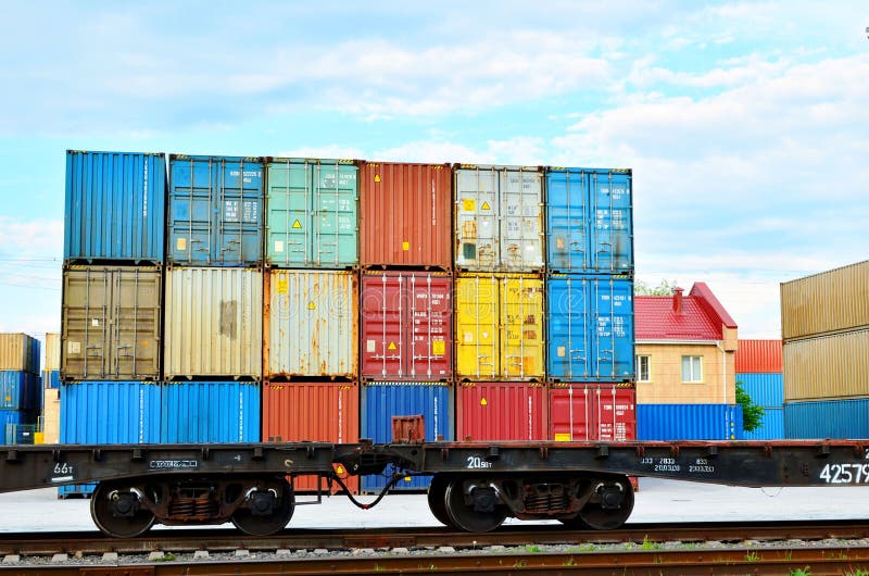 208 Multimodal Container Port Stock Photos - Free & Royalty-Free Stock ...