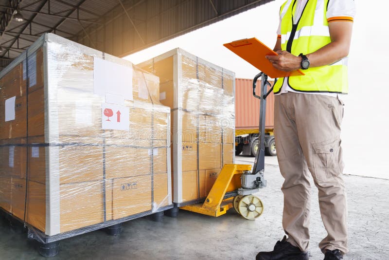 3,675 Warehouse Worker Loading Package Stock Photos - Free & Royalty ...