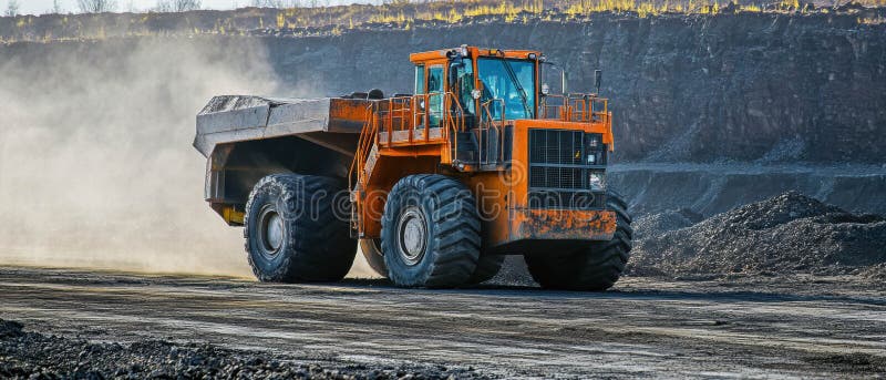 Cargo Handling Equipment Efficiently Moving Materials at a Construction ...