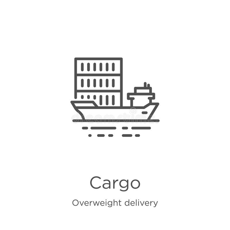 Overweight, Ship Icon. Element of Overweight Culture. Thin Icon for ...