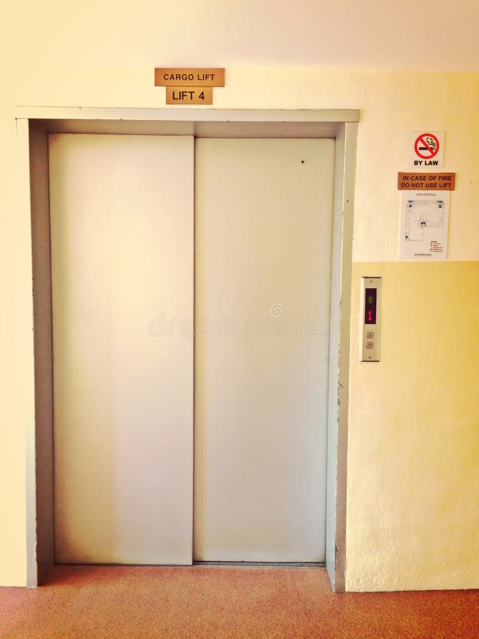 Cargo lift stock photo. Image of building, transporting - 52982410