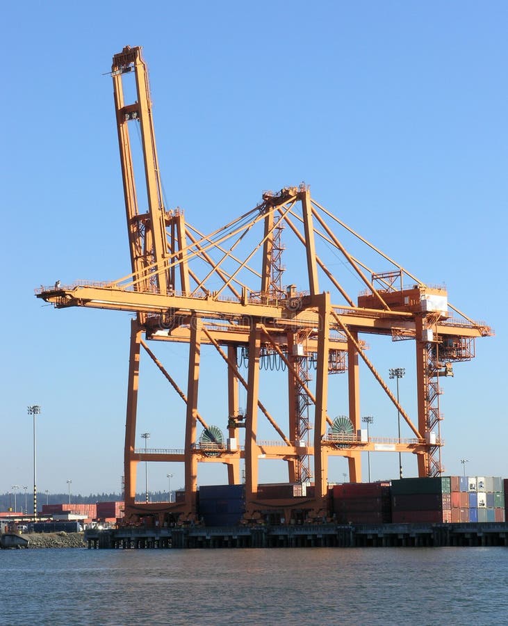 Cargo Machine stock photo. Image of tacoma, powerful, shipping - 201544