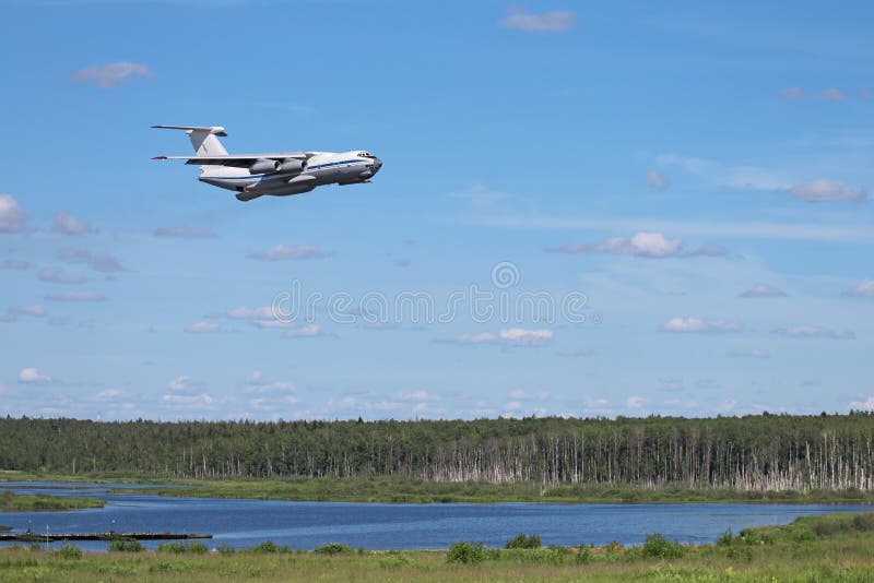 Cargo plane stock image. Image of large, flying, aeroplane - 60225359